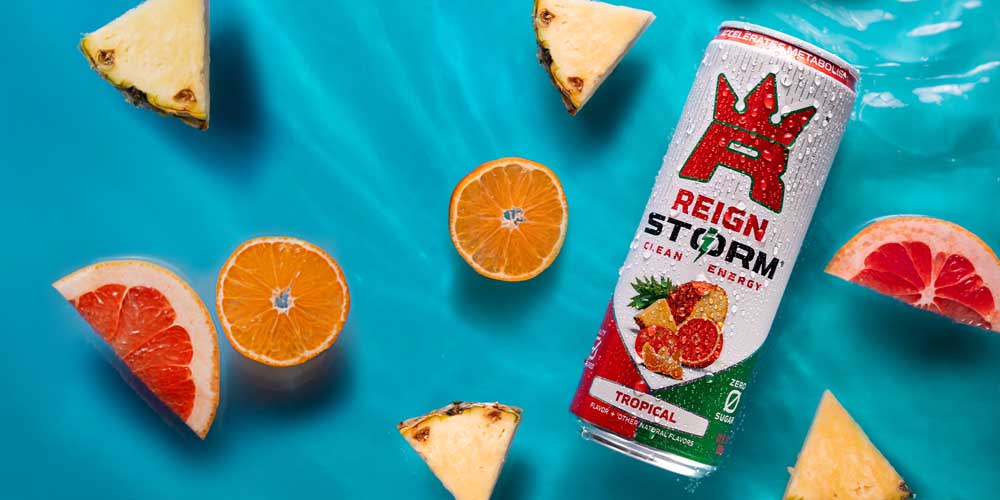 Reign Storm Energy Drink Launches New Tropical Flavor with Help from ...
